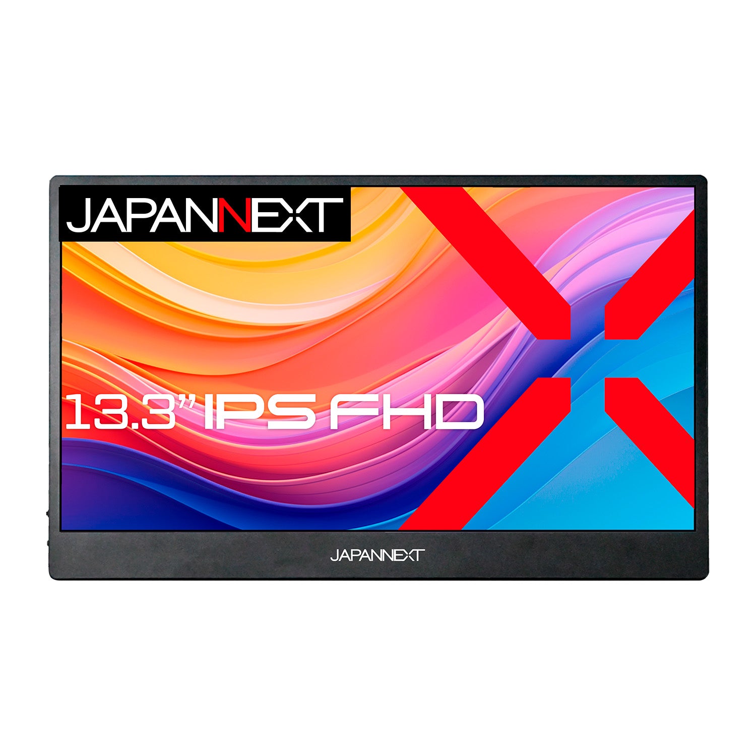 JAPANNEXT 13.3インチ IPSパネル搭載 フルHD(1920x1080)解像度 モバイルモニター JN-MD-IPS133FHDR-T miniHDMI USB Type-C ...