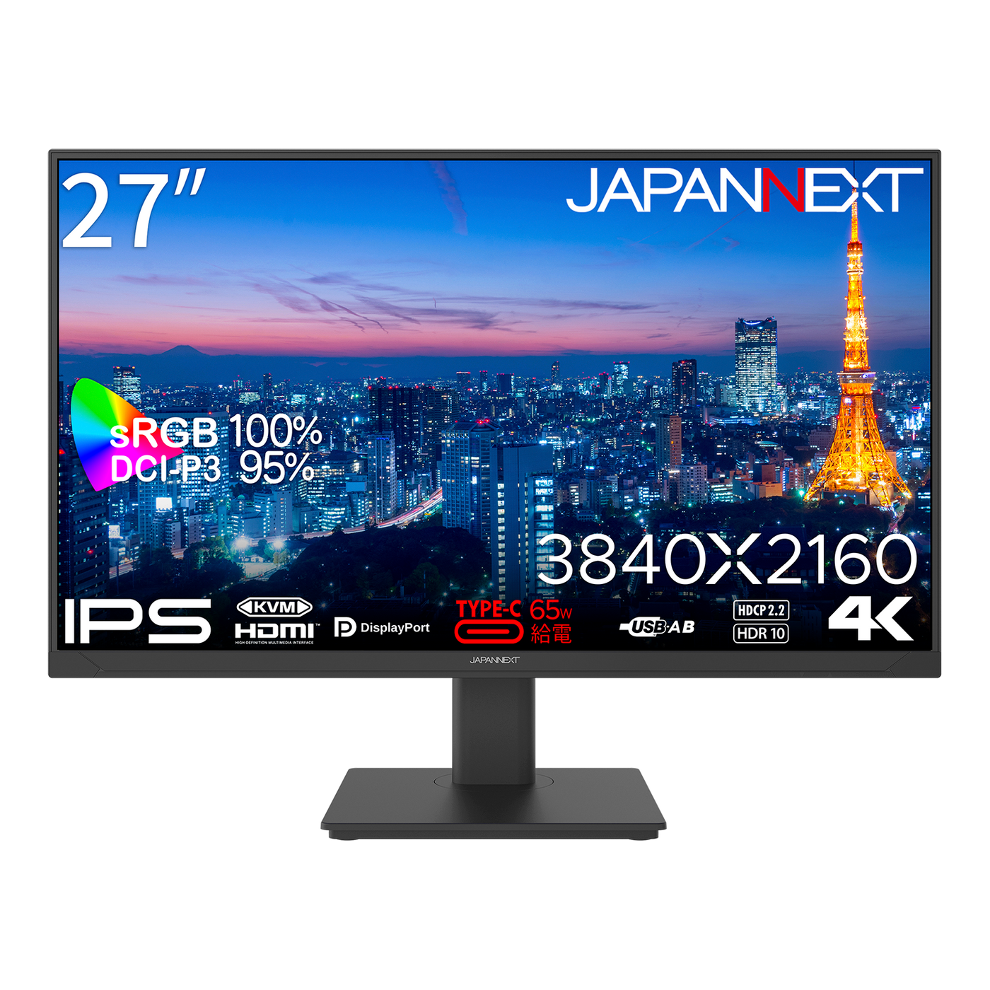 【Amazon.co.jp限定】JAPANNEXT 27インチ IPSパネル搭載 4K(3840x2160)解像度 液晶モニター JN ...