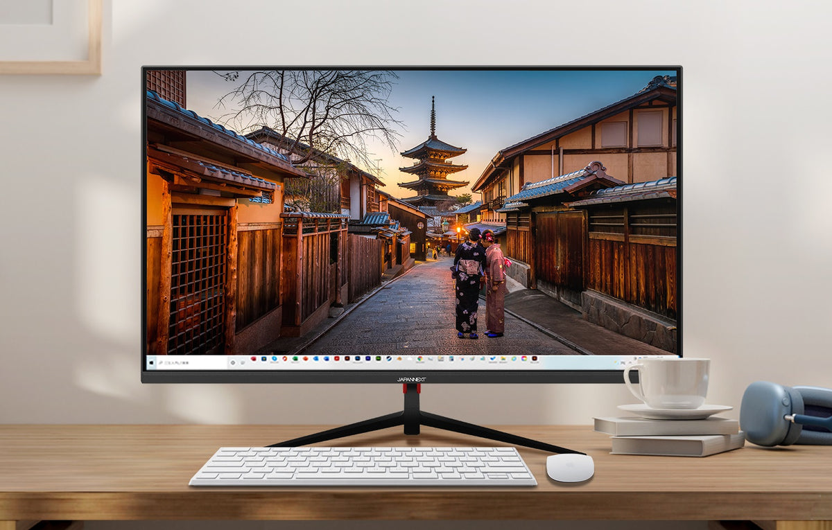 JAPANNEXT 27インチ HDMI/VGA搭載フルHD液晶モニター JN-V27FLFHD